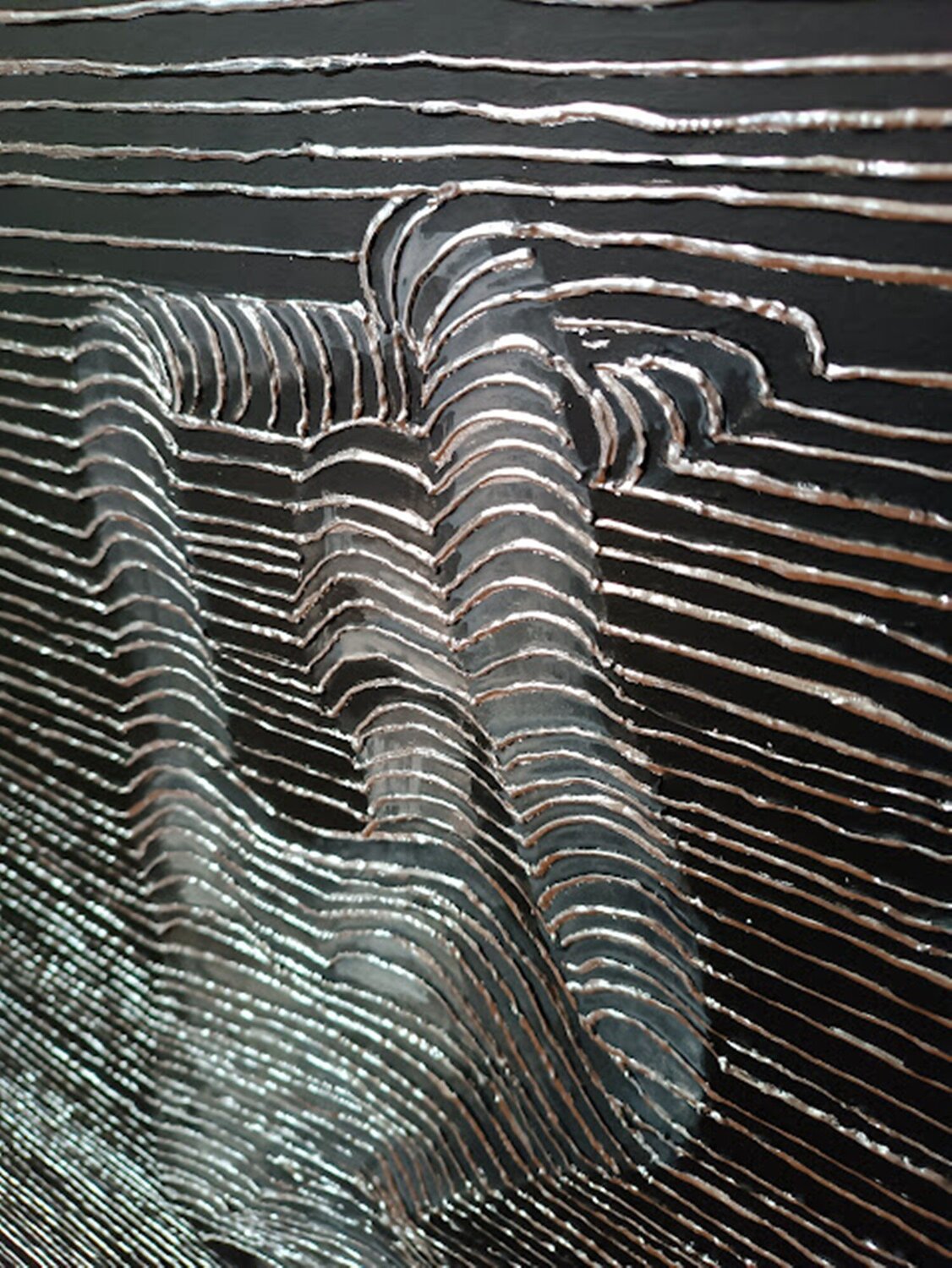 Nude woman Black and white painting-3,Original erotic art. von IRINA OLEYNIK (2023): Malerei ...