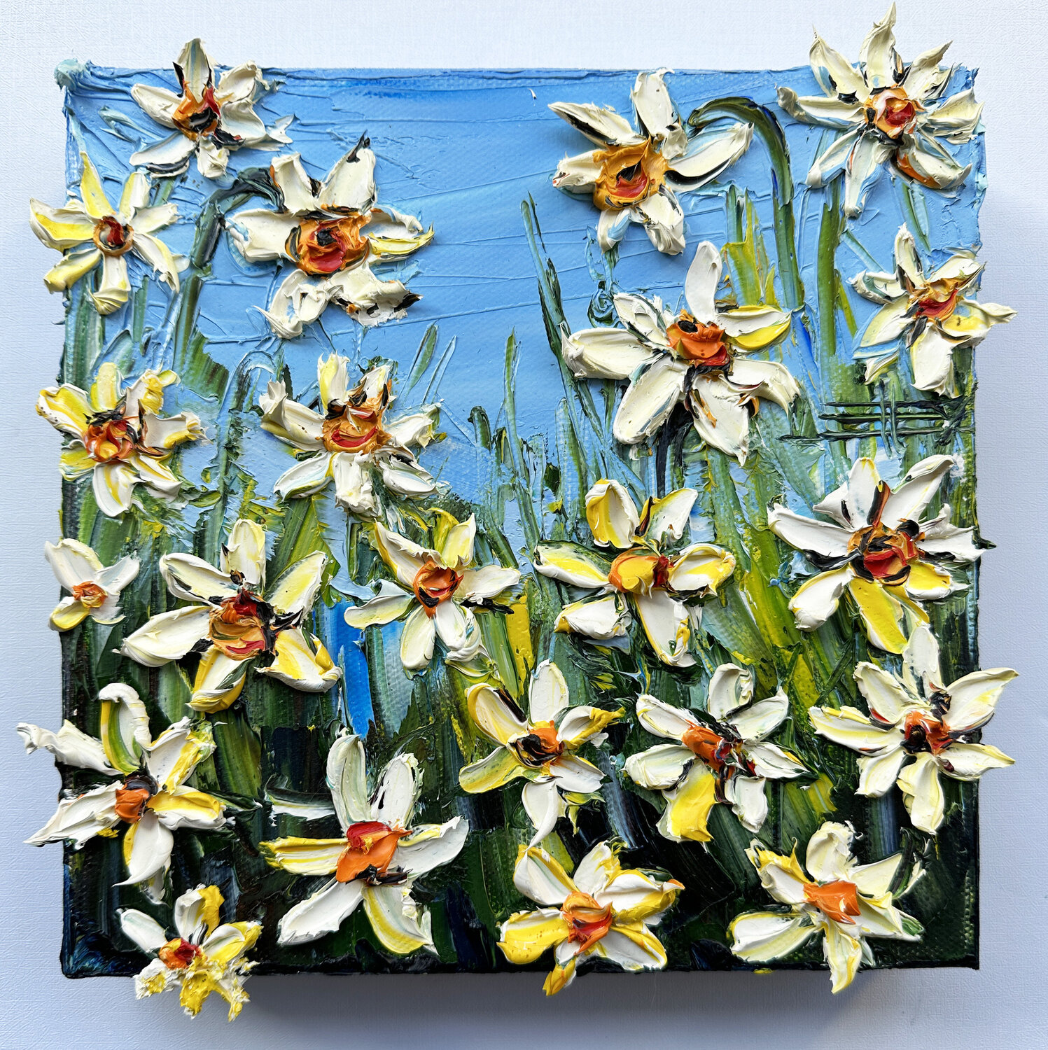 Springtime with Monet by Lisa Elley (2023) : Painting Acrylic, Oil on ...