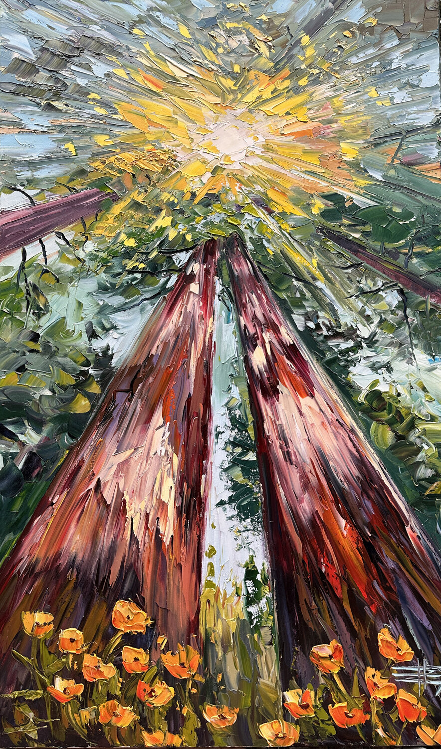 The Stillness That Made Me by Lisa Elley (2025) : Painting Oil on ...