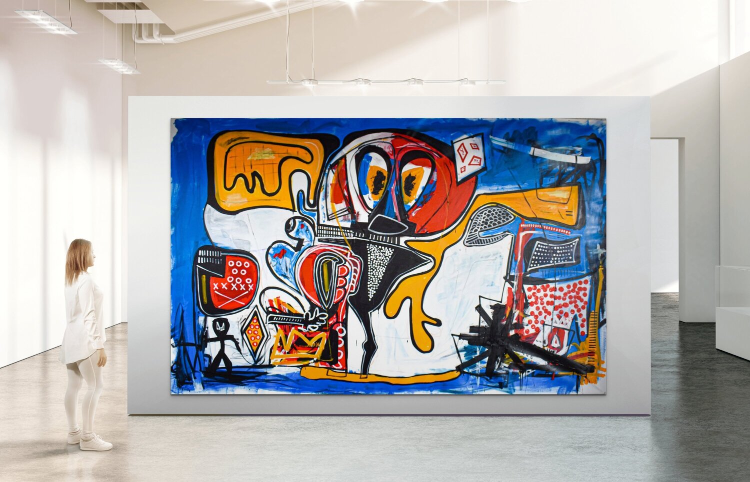 Incognito 2, 2023 by Maico Camilo (2023) : Painting Acrylic on Canvas ...