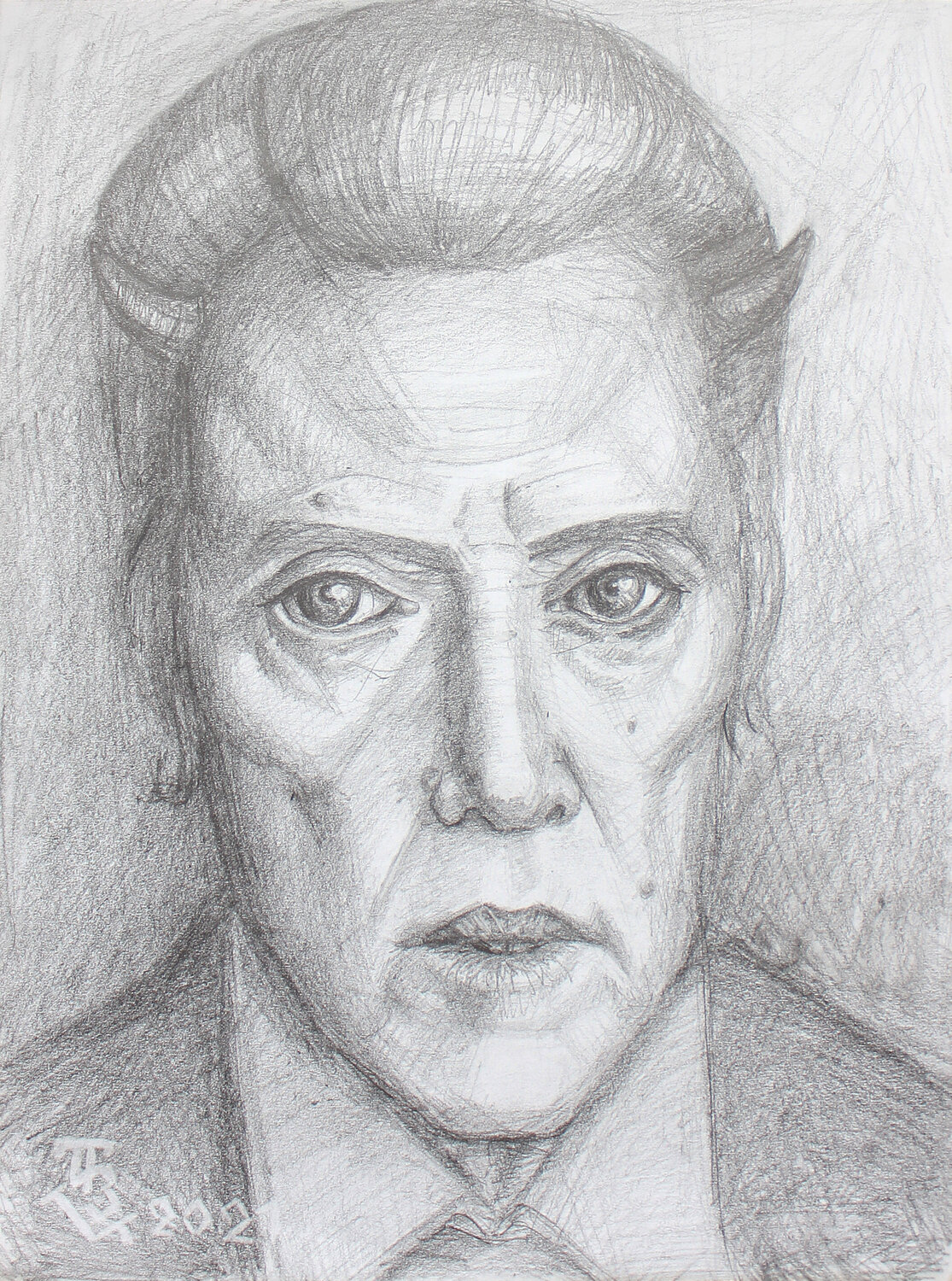 Christopher Walken by Tetiana Bogdanova (2021) : Drawing Pencil on ...
