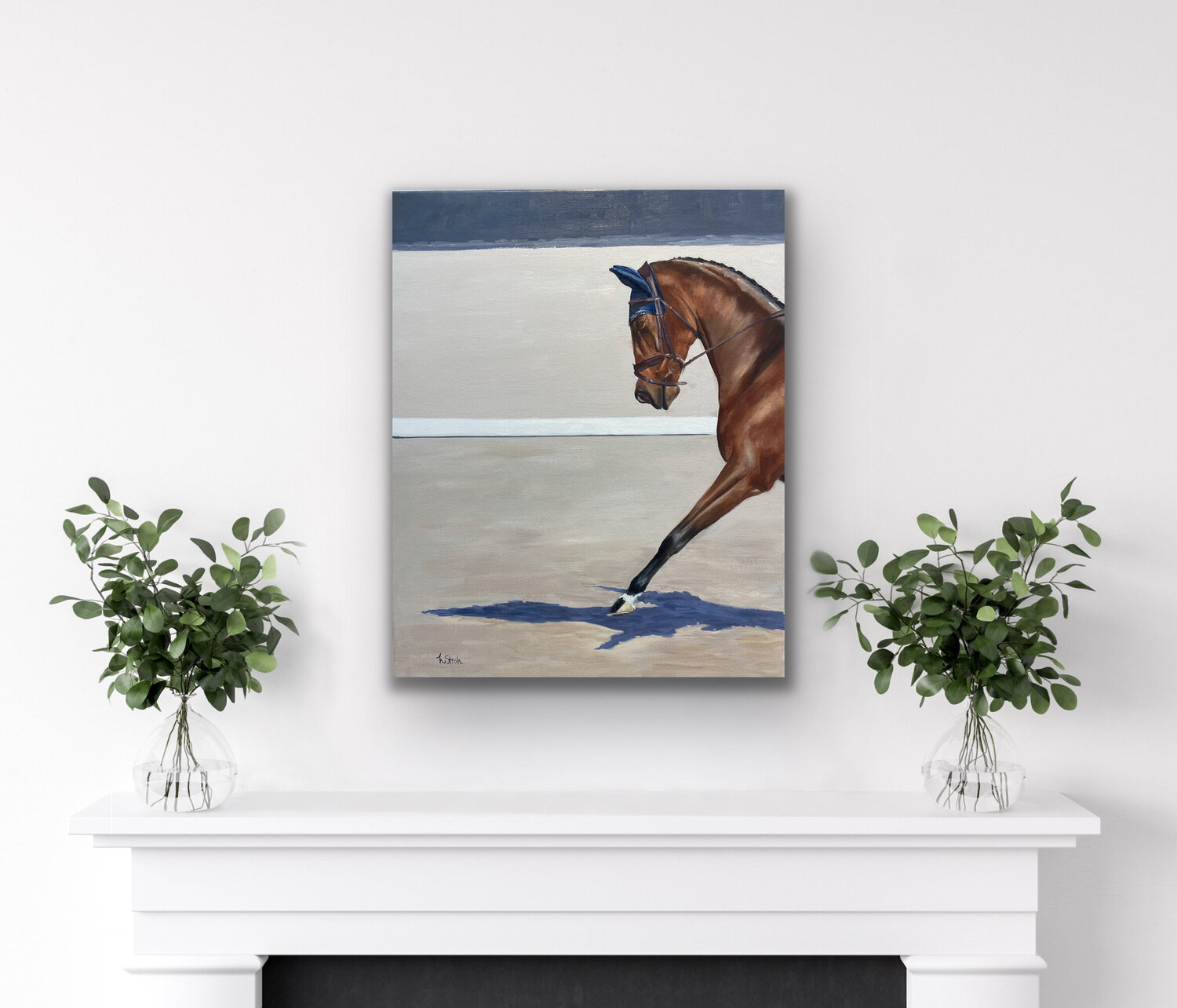 Extension von Weatherly Stroh (2021): Malerei Öl auf Leinen - Singulart