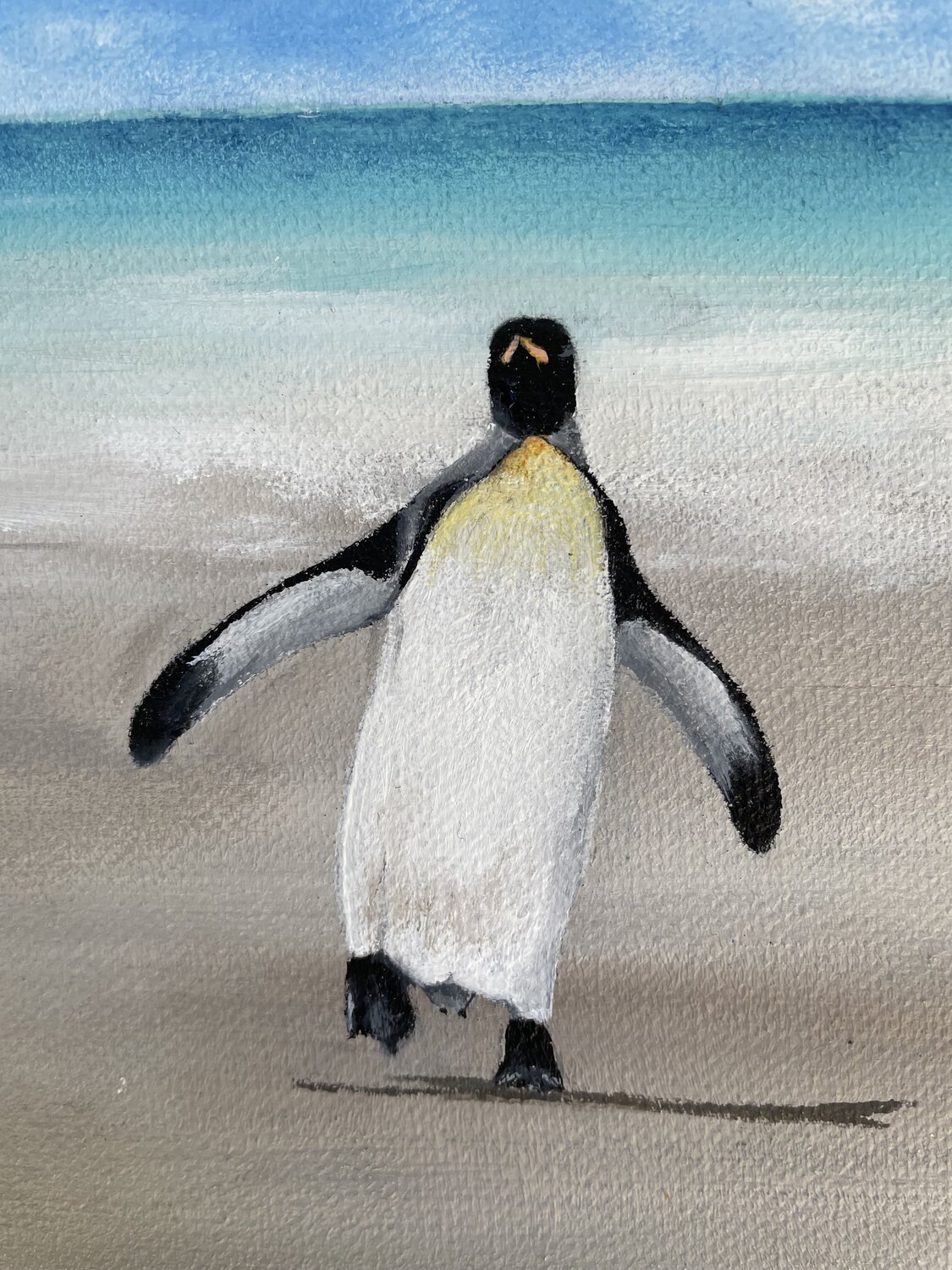 Go Ashore by Lise Duun (2023) : Painting Oil on Canvas - Singulart