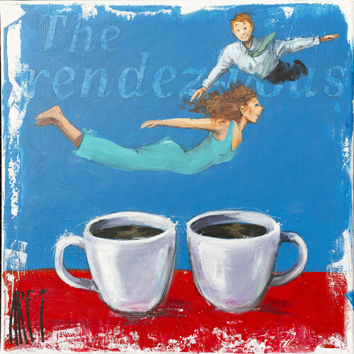 La fenêtre by Joël Arfi (2018) : Painting Acrylic, Wax on Linen - SINGULART