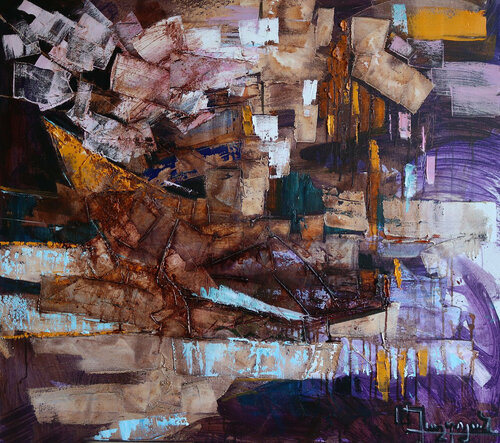 Place where ships rest de Mariam Dashtoyan (2019): Pintura Óleo ...