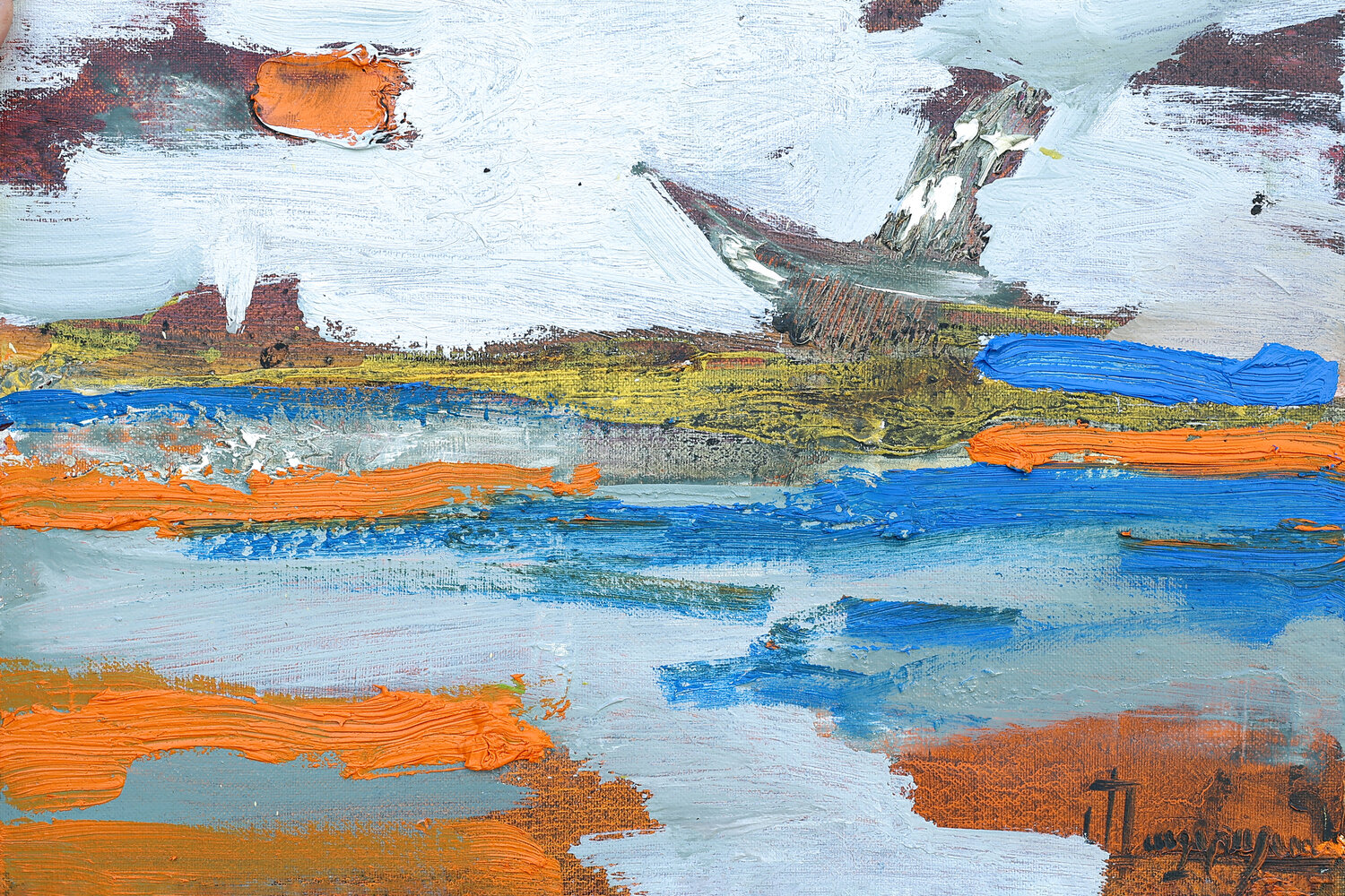 Boat trip by Mariam Dashtoyan (2023) : Painting Oil on Canvas - Singulart