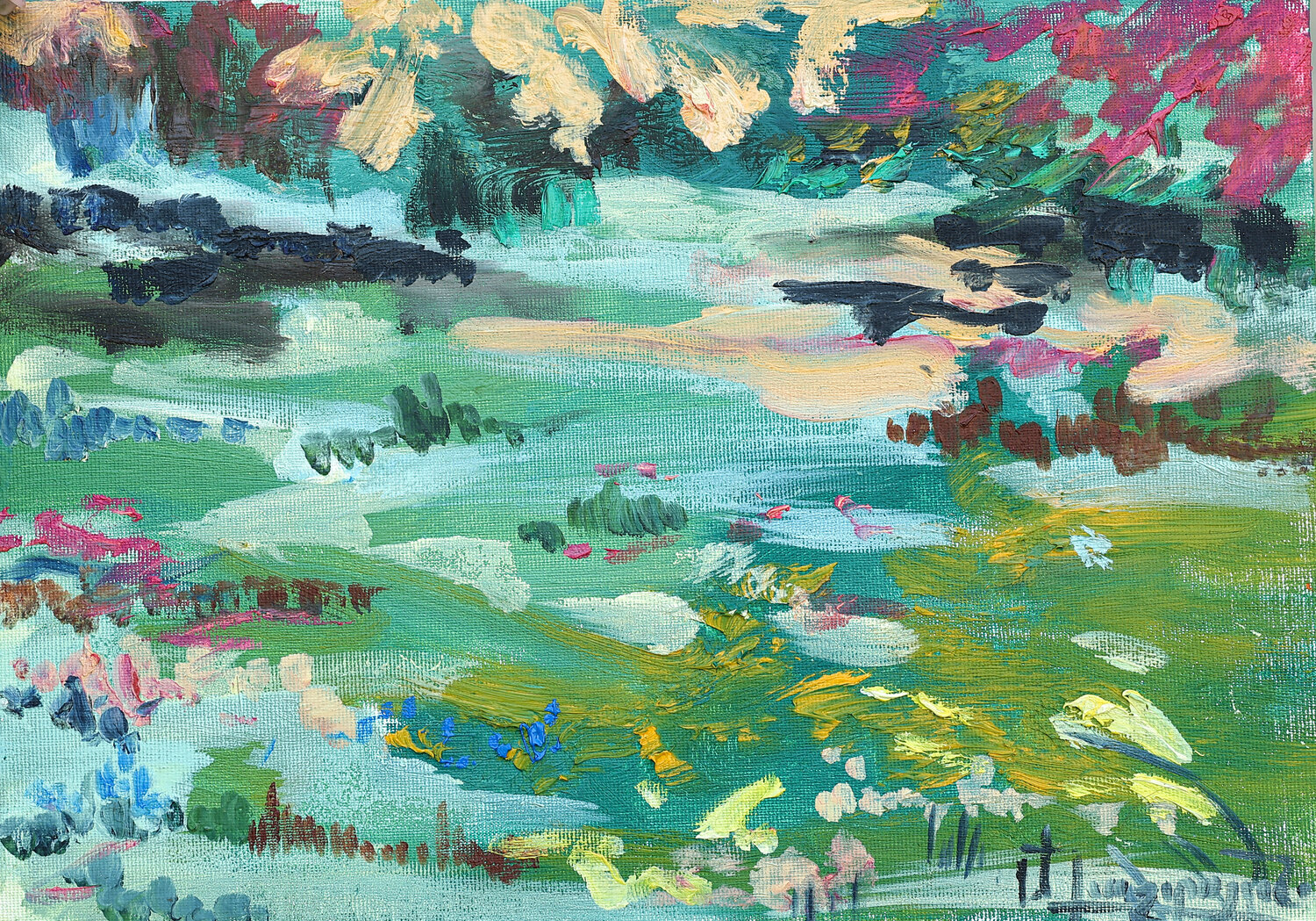 Eden Garden by Mariam Dashtoyan (2023) : Painting Oil on Canvas - Singulart