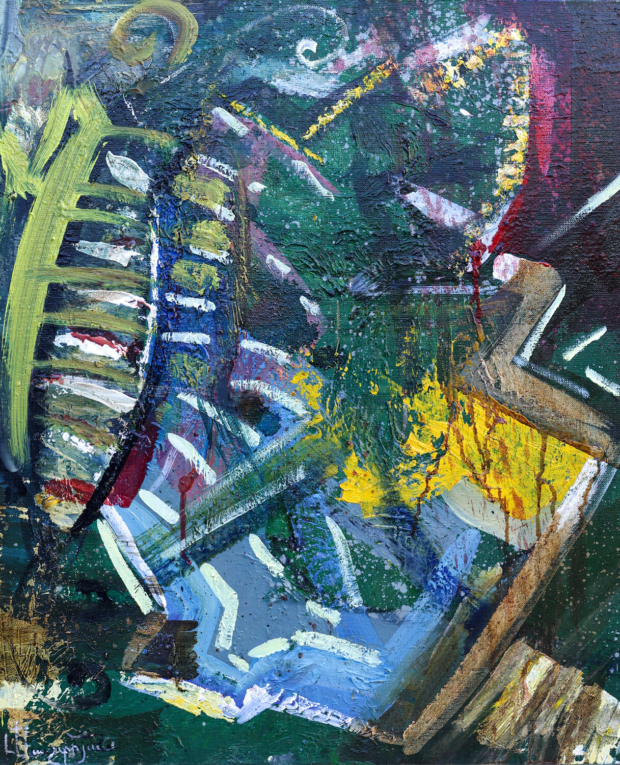 Butterfly by Mariam Dashtoyan (2023) : Painting Oil on Canvas - Singulart