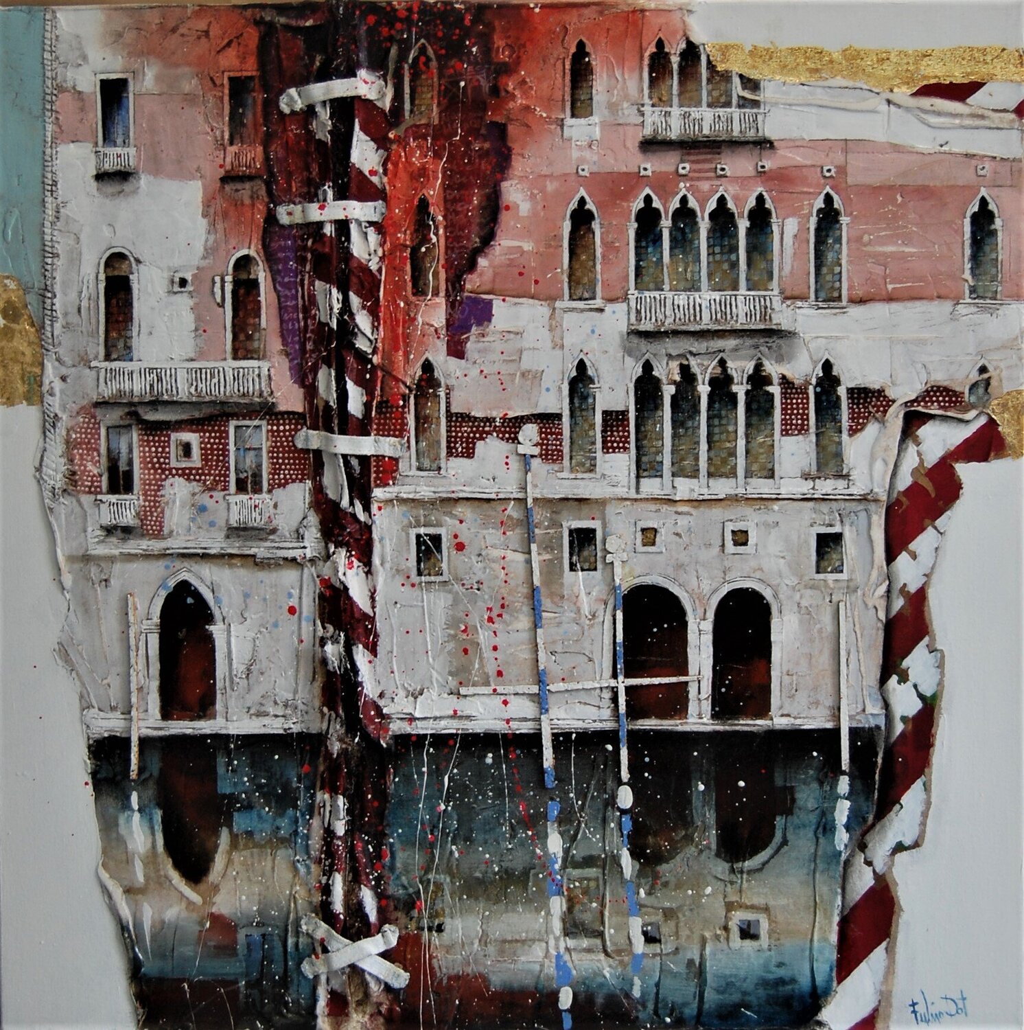 Letter from Venice by Fulvio Dot (2021) : Painting Acrylic, Oil on ...