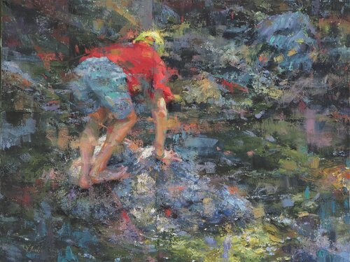 Fractal Adventure by Lisa Fricker (2022) : Painting Oil on Linen ...