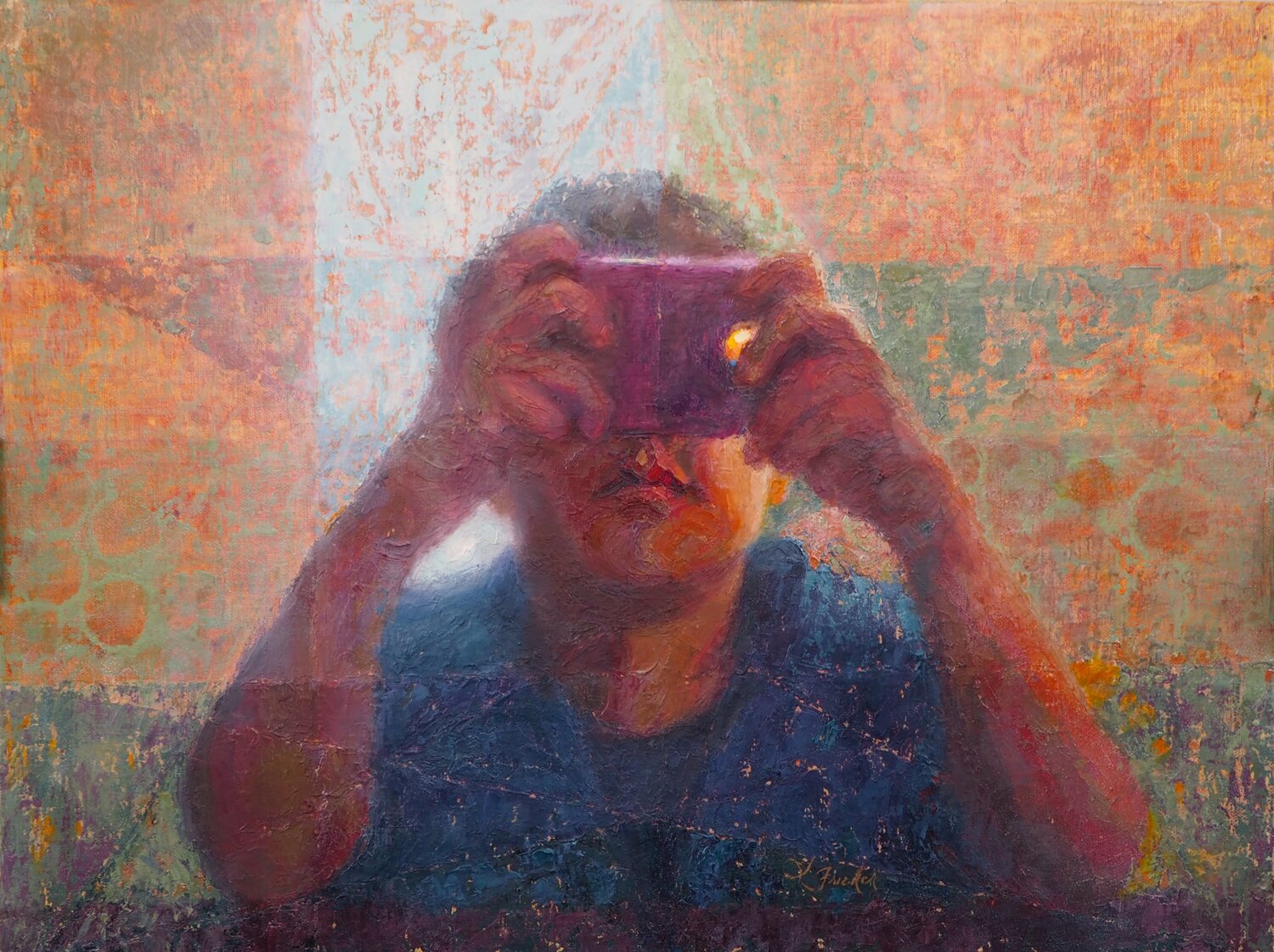 Cells by Lisa Fricker (2022) : Painting Oil on Canvas - Singulart