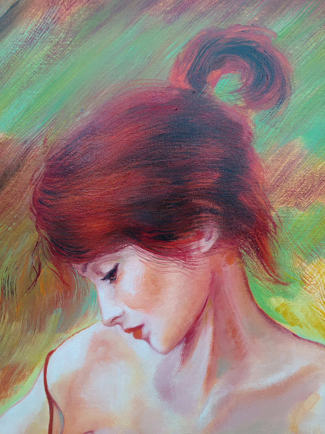 Taille de Guêpe / Wasp Waist by Isabel Mahe (2022) : Painting Oil on ...