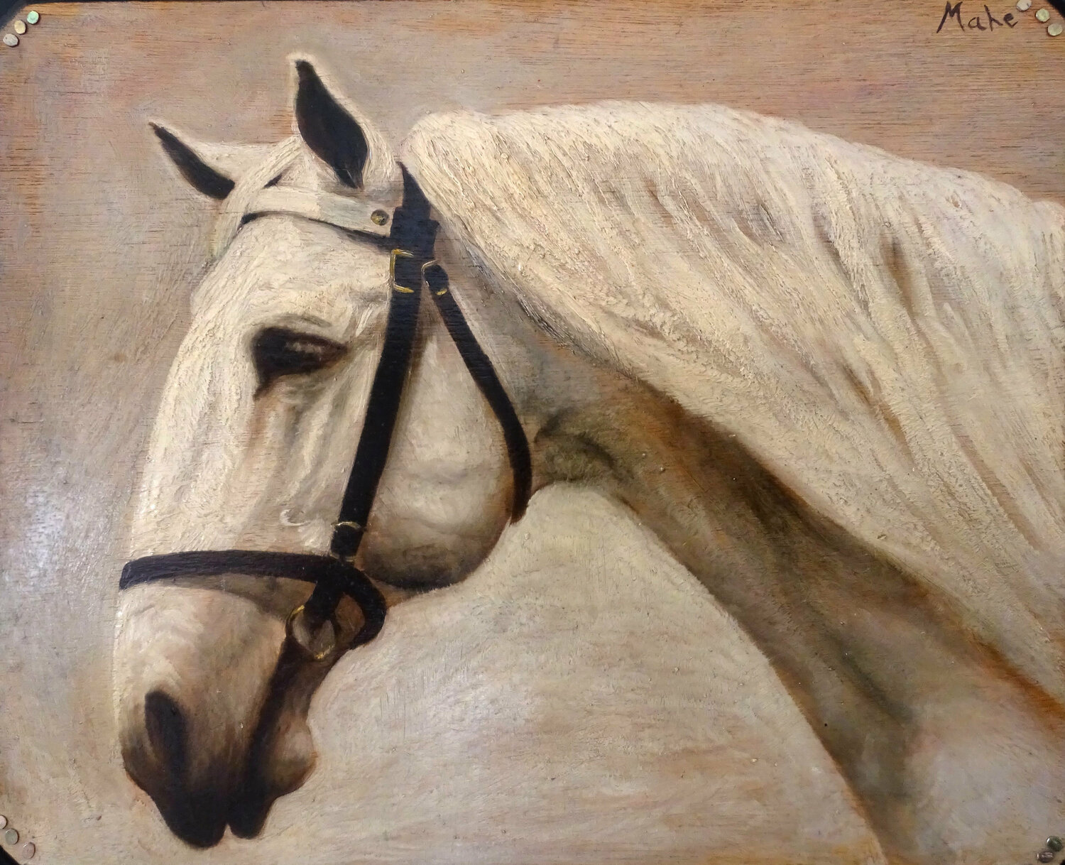 🐴Cheval Blanc d'Argent 🐴Flake White Horse 🐴Flocke Weißes Pferd by ...