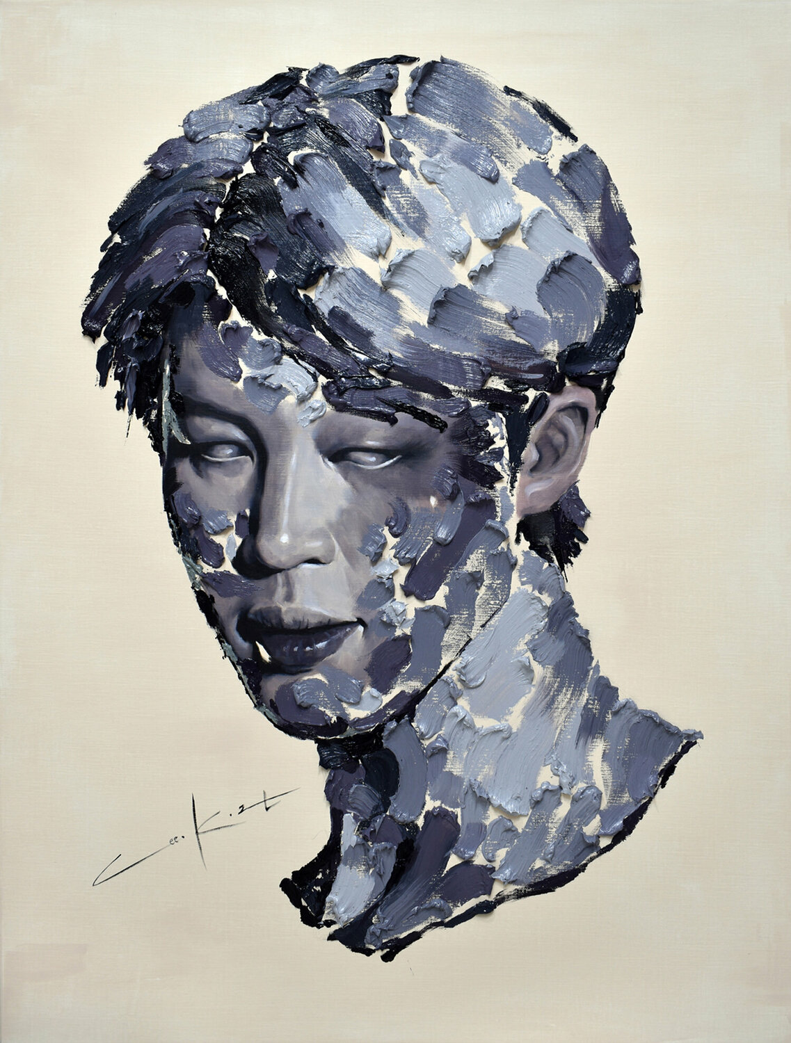 Untitled#P2009 by Lee Killust (2020) : Painting Oil on Canvas - Singulart