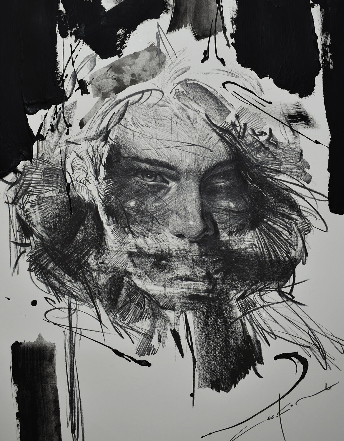Untitled#D2010 by Lee Killust (2020) : Work on Paper Graphite on Paper ...