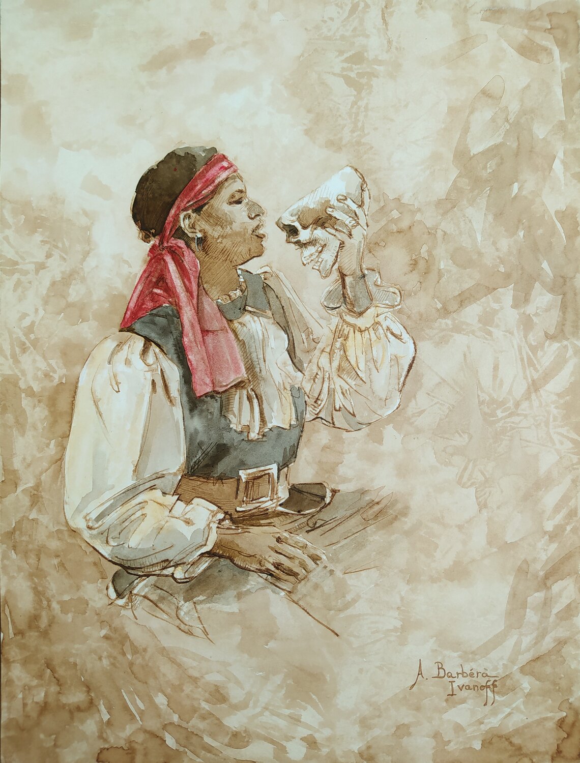 À ta Santé ! de Alexandre Barbera-Ivanoff (2007) : Œuvre sur papier ...