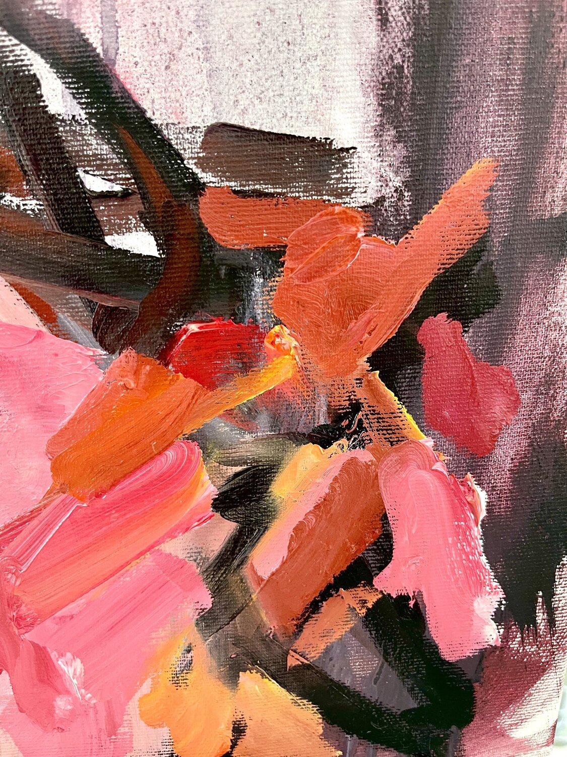 ONE AND ONLY by Julia Borg (2023) : Painting Acrylic, Oil on Canvas ...