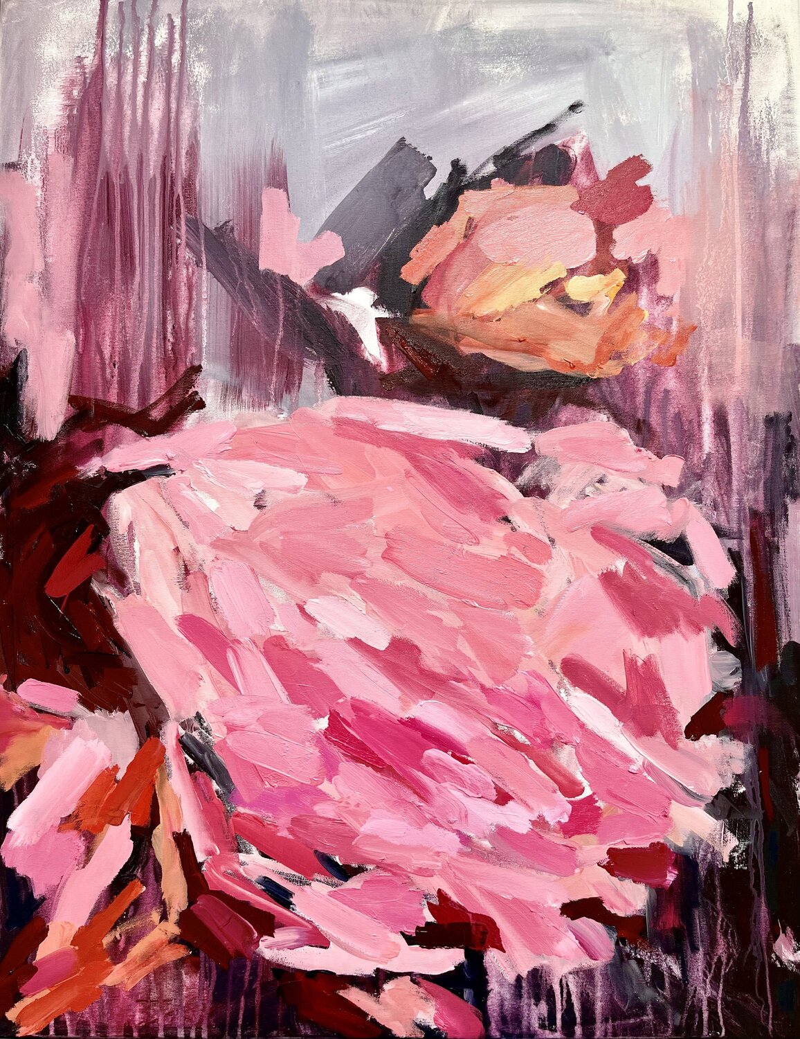 ONE AND ONLY by Julia Borg (2023) : Painting Acrylic, Oil on Canvas ...