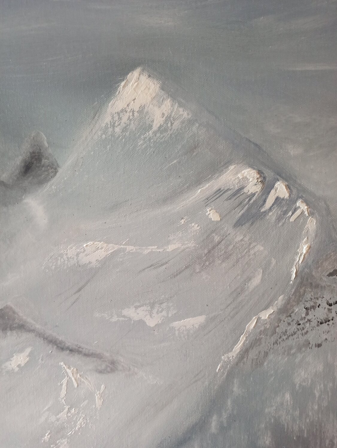 Écrins by Marie Raynaud (2022) : Painting Oil on Canvas - Singulart