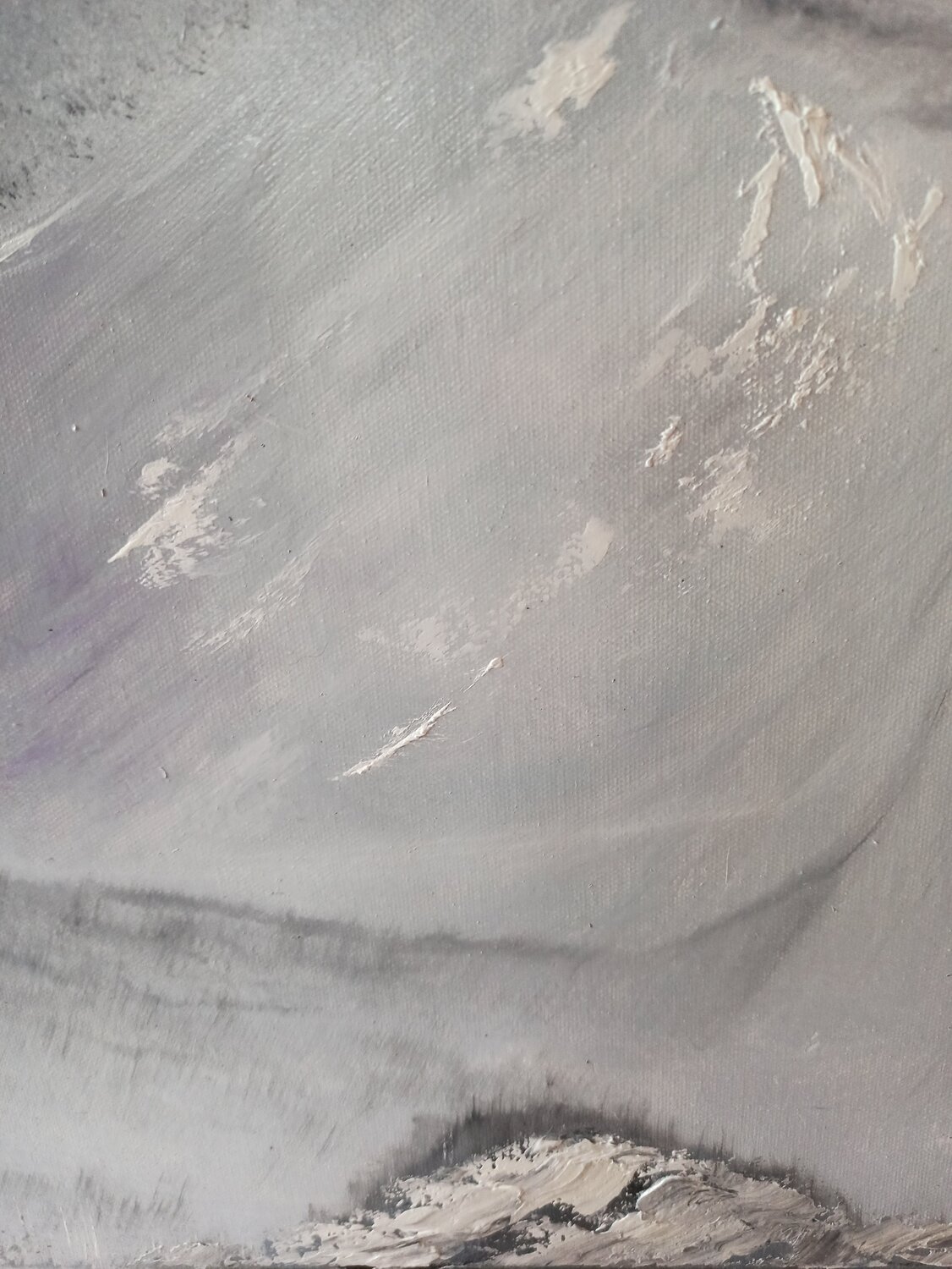 Écrins by Marie Raynaud (2022) : Painting Oil on Canvas - Singulart