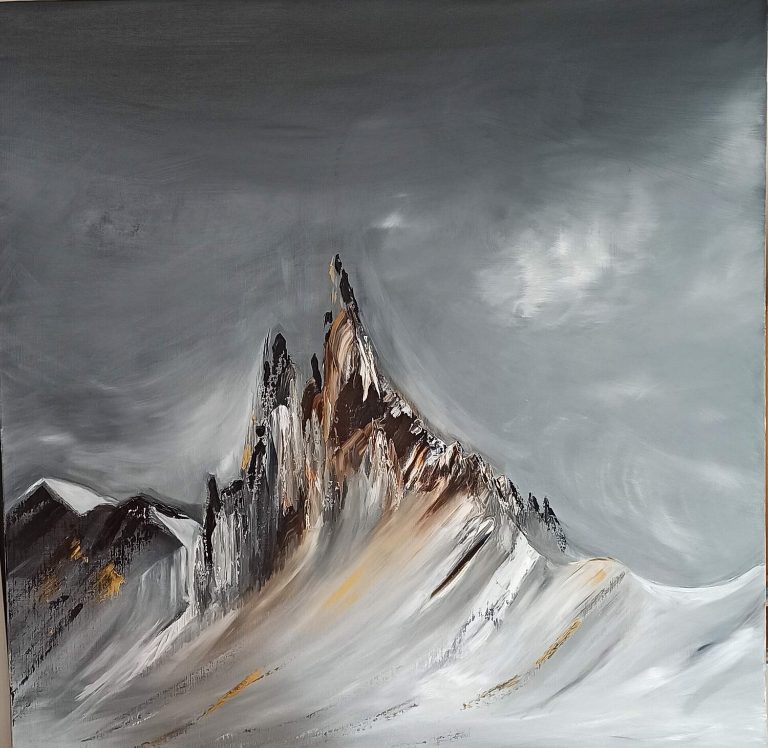 Queyras by Marie Raynaud (2024) : Painting Oil on Linen - Singulart