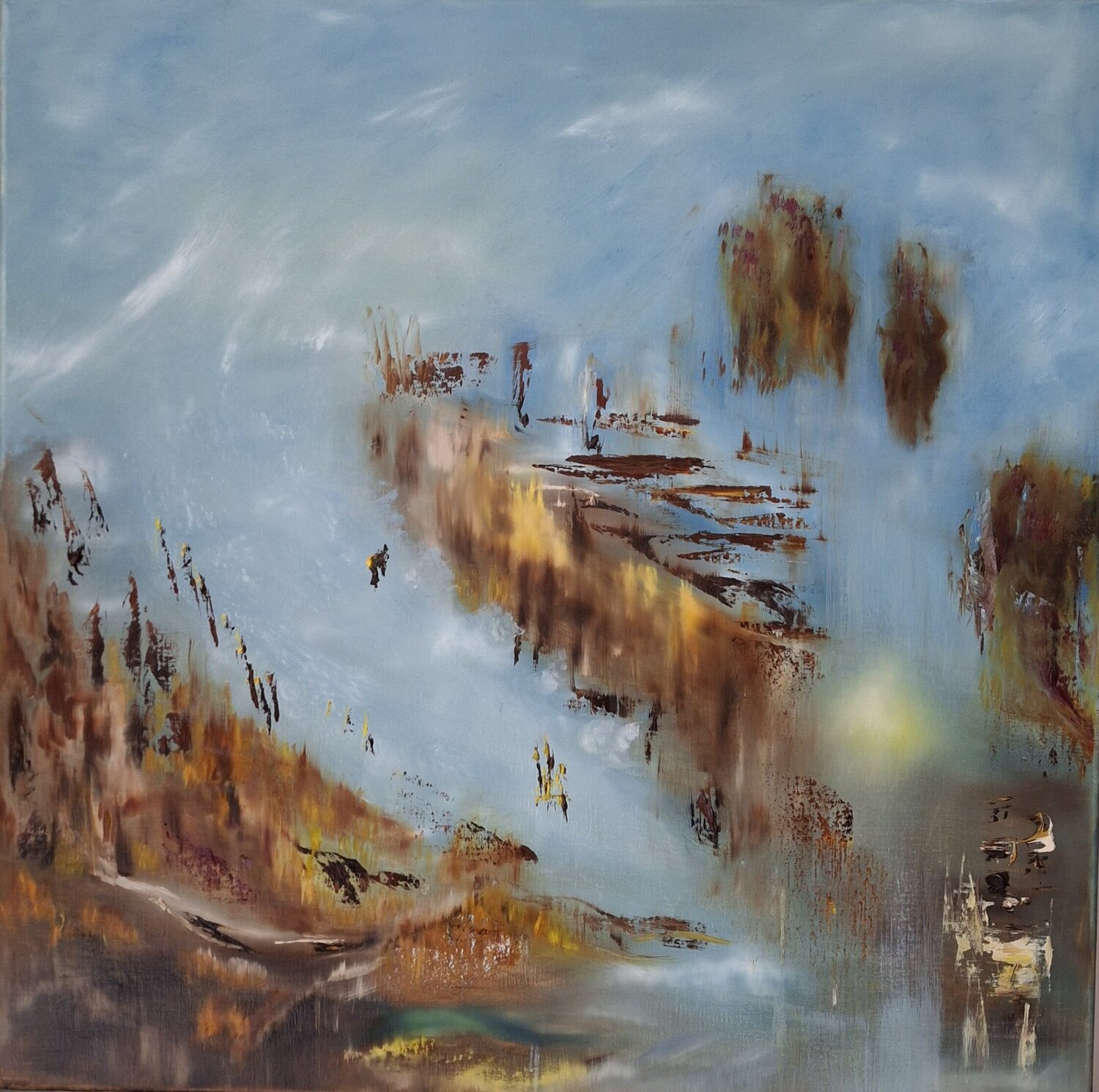 Dolomites de Marie Raynaud (2025) : Peinture Huile sur Lin - Singulart