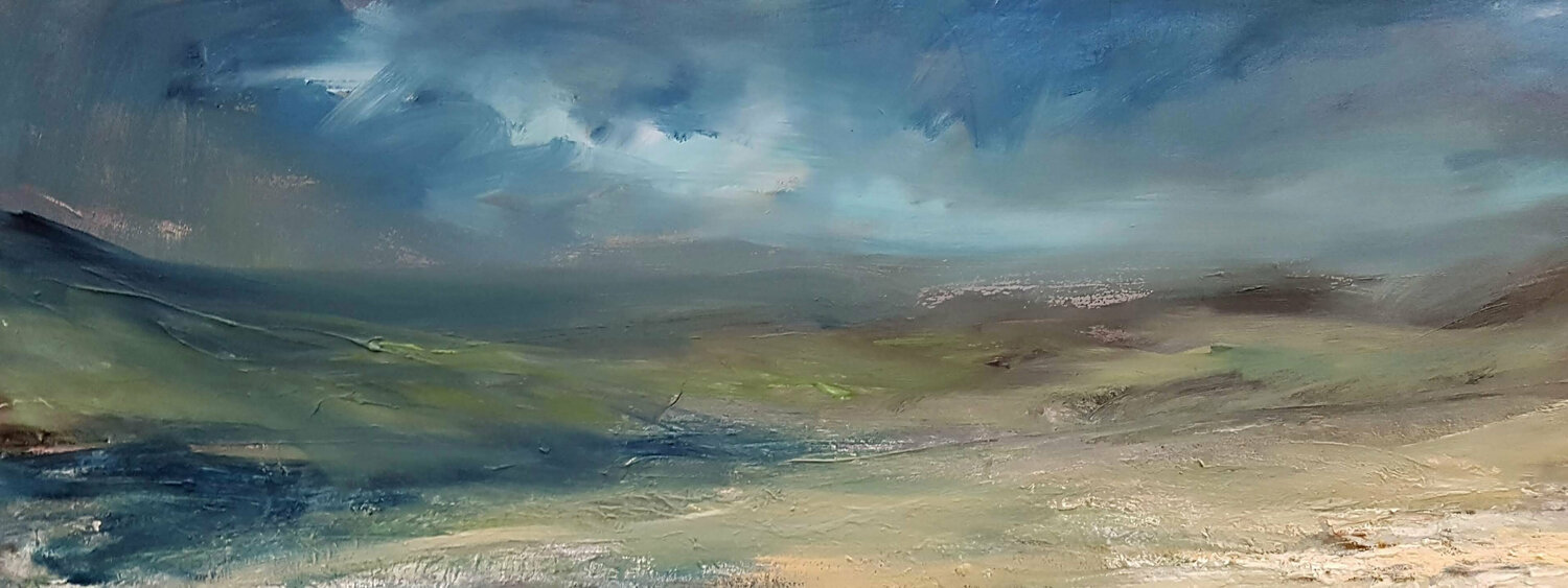 Wales country by Wim Van De Wege (2022) : Painting Oil on Canvas ...