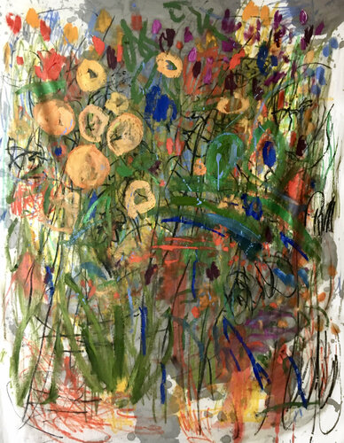 Full House by Stephen McClymont (2020) : Painting Oil, Pencil on Canvas ...