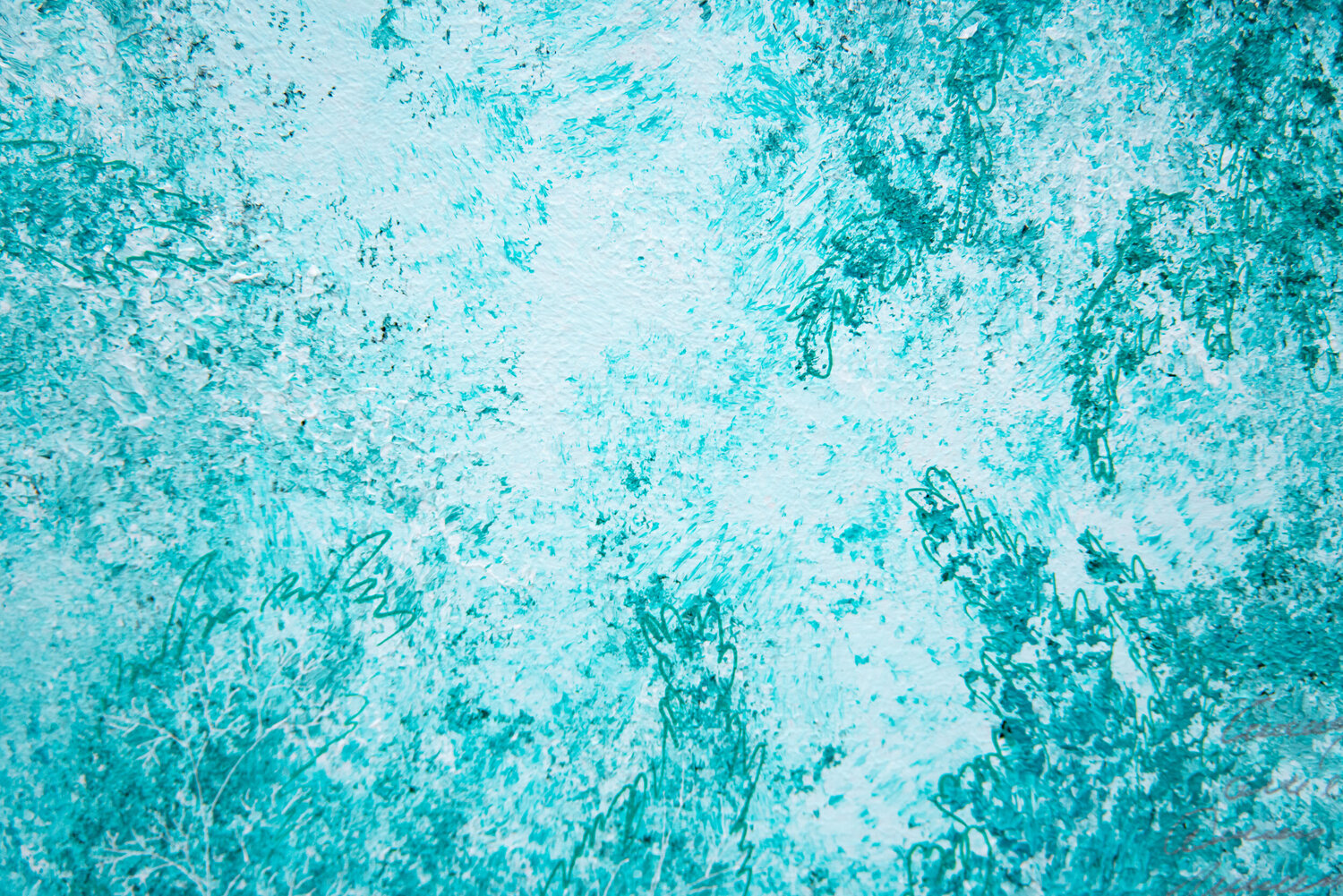 THOUGHTS - abstract nature, mind, subliminal, emerald green, soul ...