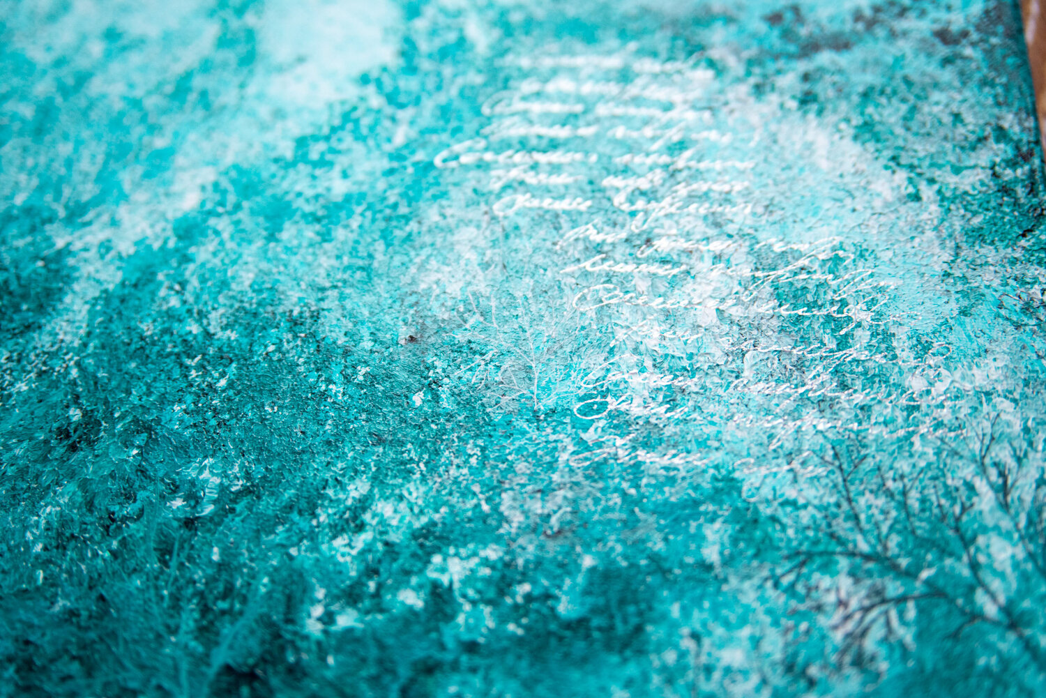 THOUGHTS - abstract nature, mind, subliminal, emerald green, soul ...