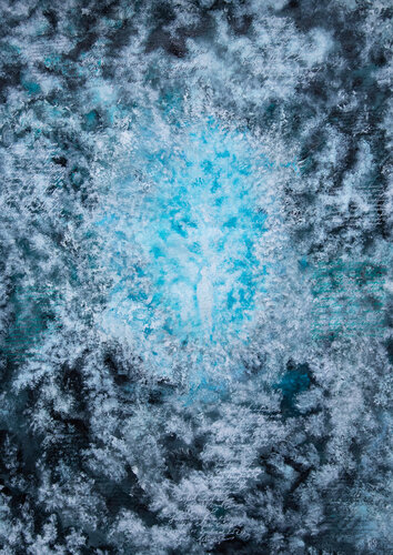 THOUGHTS - abstract nature, mind, subliminal, emerald green, soul ...