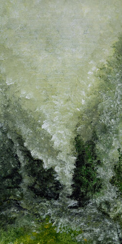 THOUGHTS - abstract nature, mind, subliminal, emerald green, soul ...