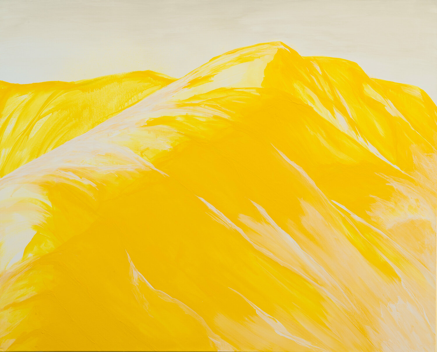 Cresting Gold von Kate Wilson (2020): Malerei Acryl, Graphit auf ...