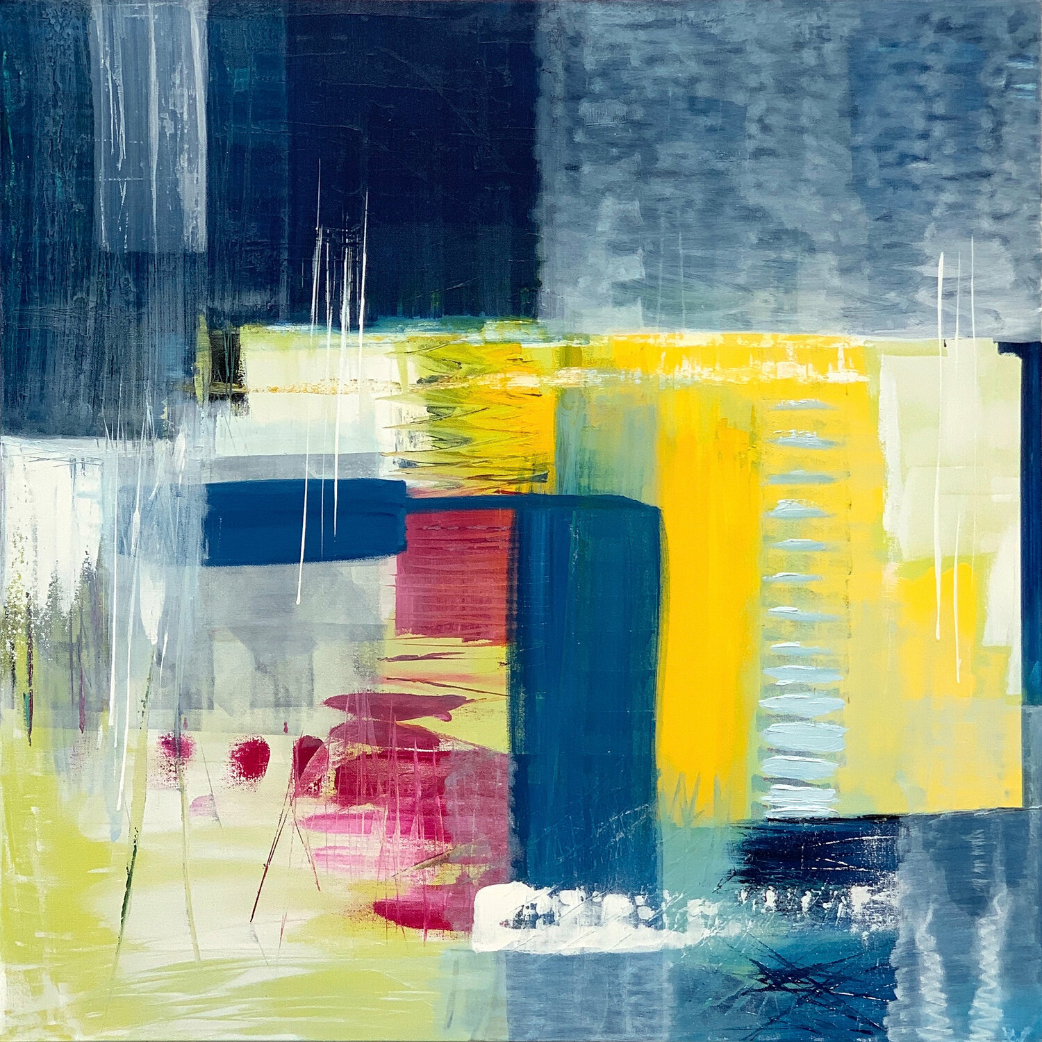 Bicoastal Bridge by Kate Wilson (2019) : Painting Oil on Canvas - Singulart