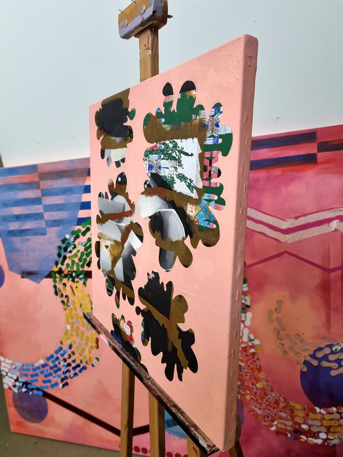 Mnemonic Blooms by Vera Fonseka (2024) : Painting Acrylic, Oil on ...