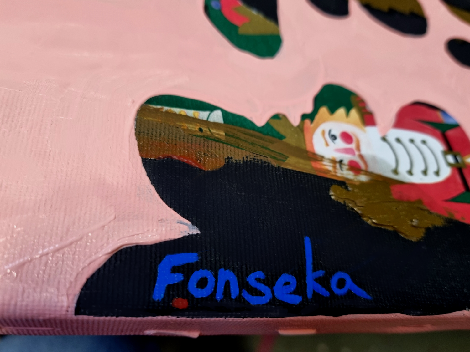 Mnemonic Blooms by Vera Fonseka (2024) : Painting Acrylic, Oil on ...