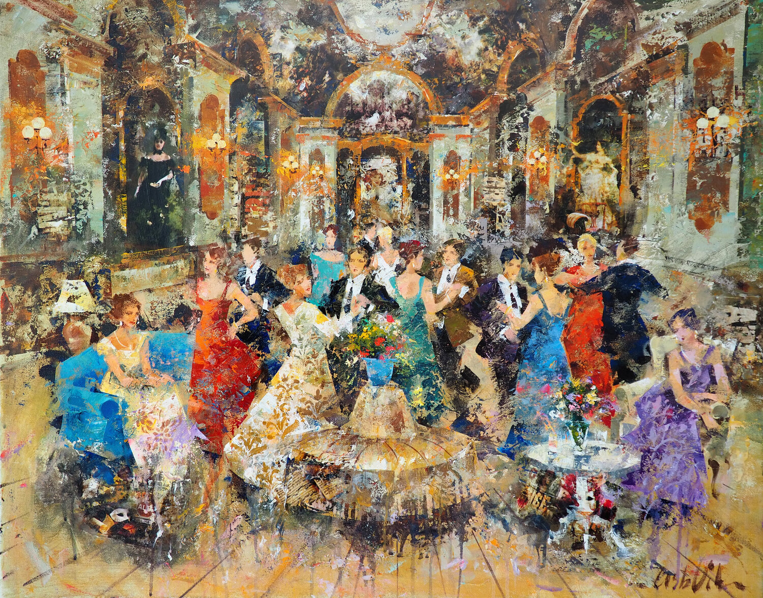 Ballroom Dance Painting