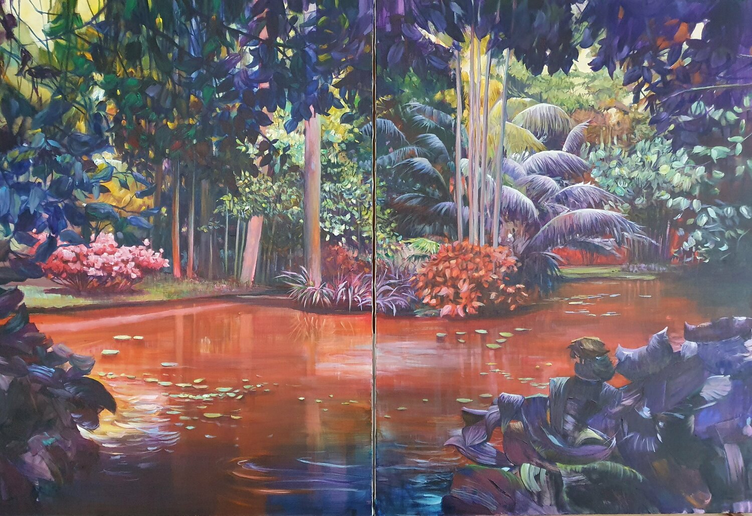 Voyages by Sylvie Lavenac - Bouliet (2021) : Painting Acrylic on Canvas ...