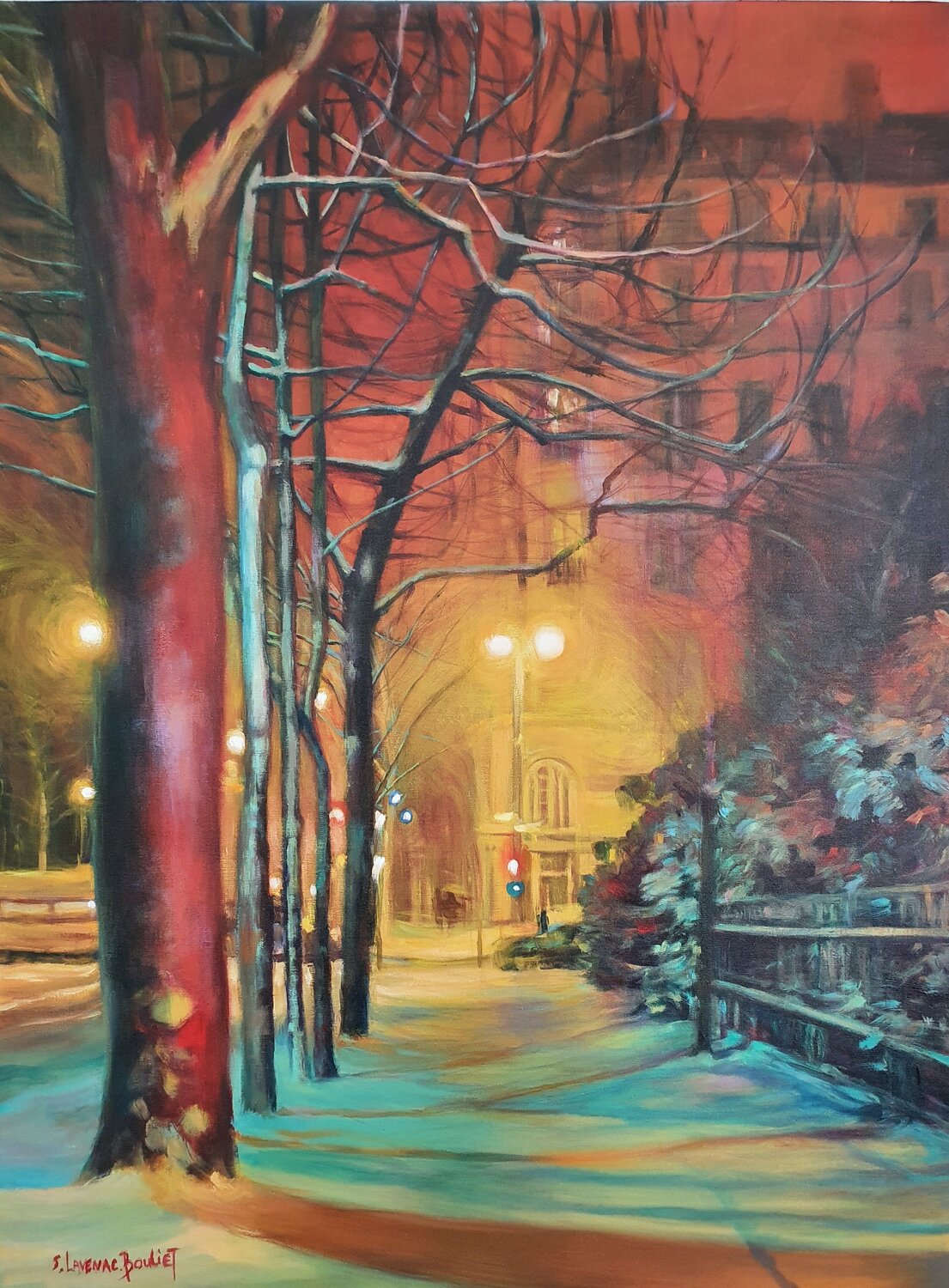 Les mystères de Paris by Sylvie Lavenac - Bouliet (2020) : Painting ...