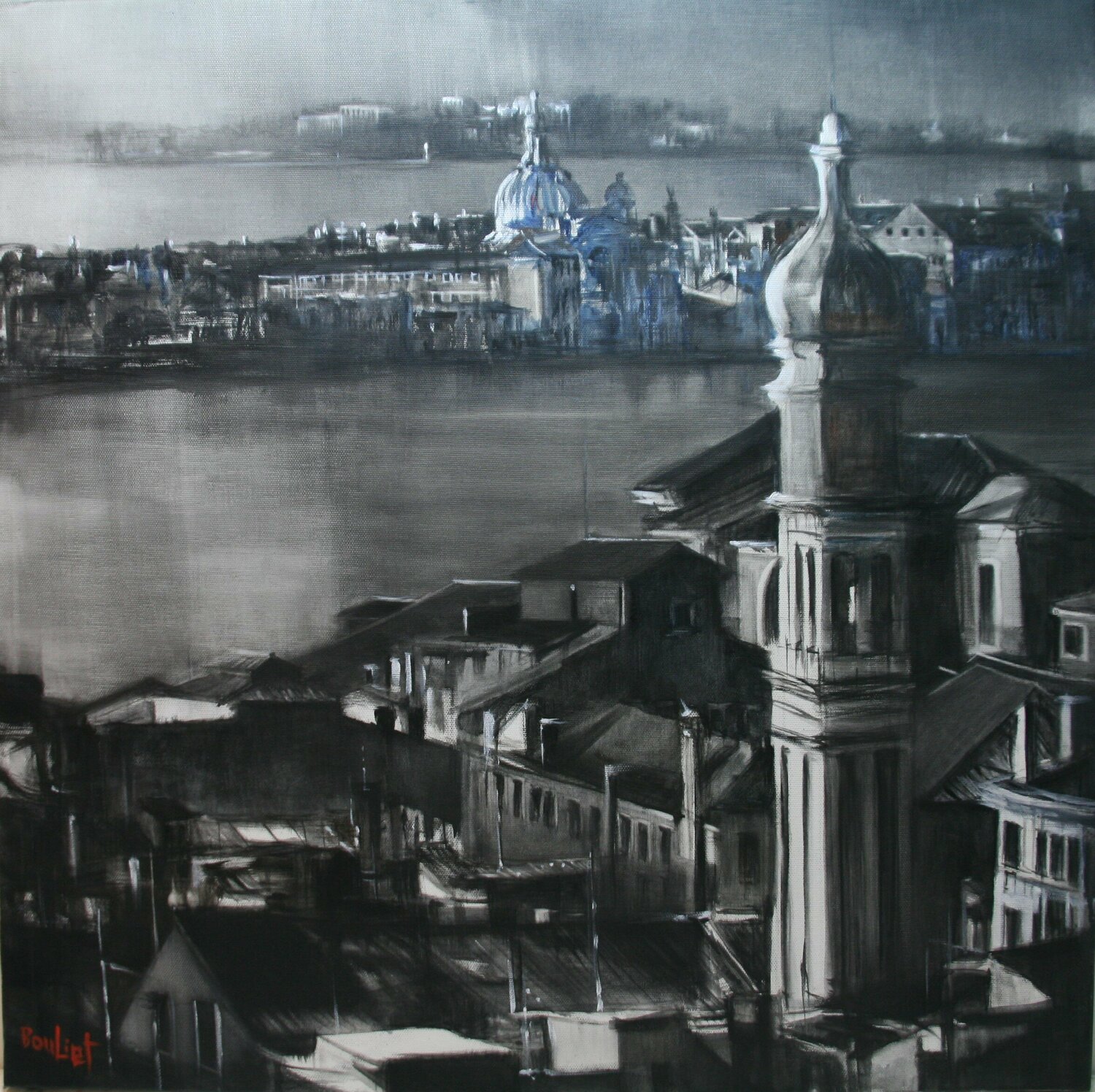 Contrastes by Sylvie Lavenac - Bouliet (2019) : Painting Acrylic on ...