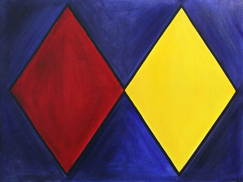 Pink tapir by Irina Tsypilova (2022) : Work on Paper Acrylic, Collage ...