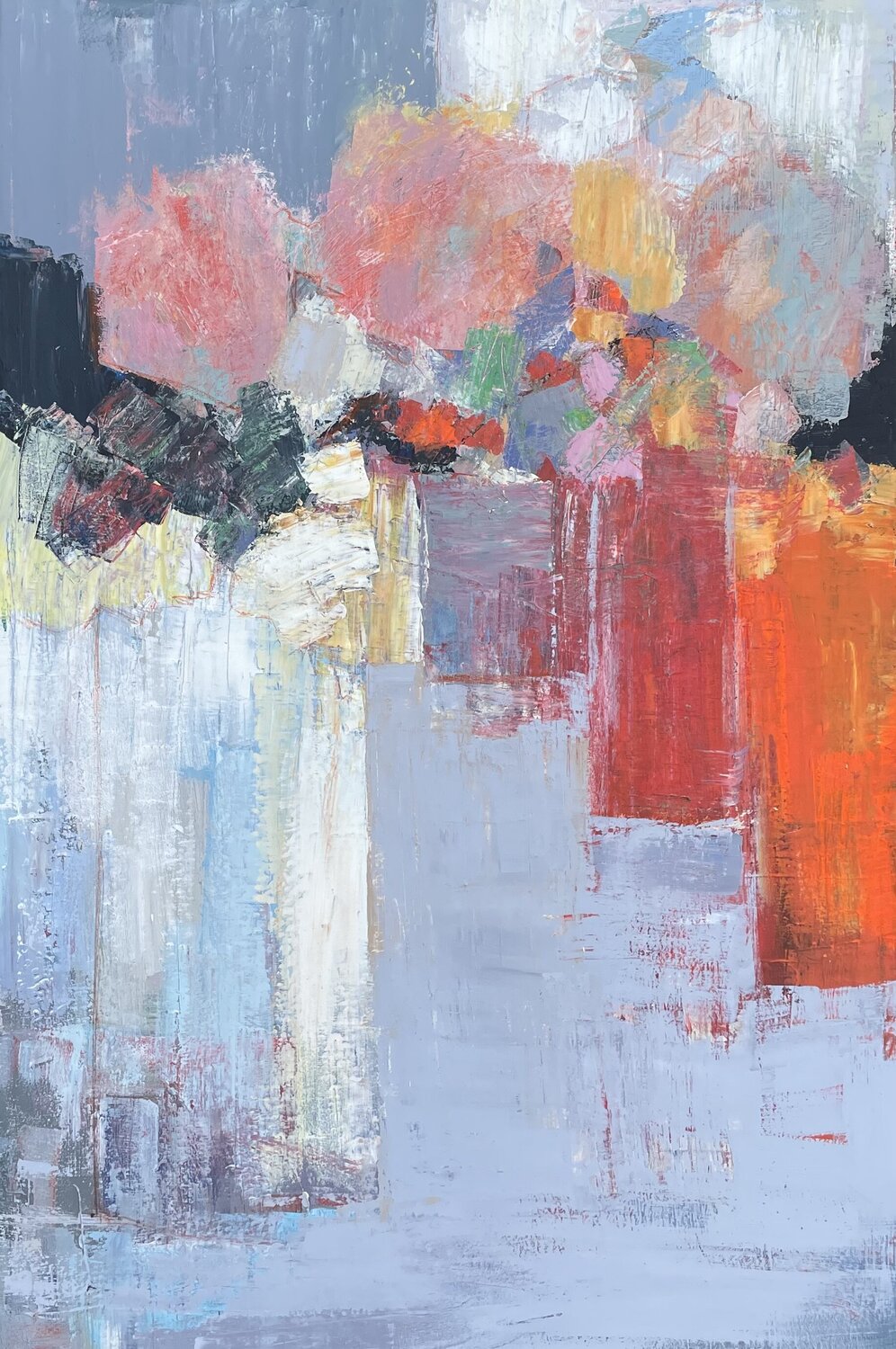 LES POTS by Joëlle Troussier (2023) : Painting Acrylic, Oil on Canvas ...