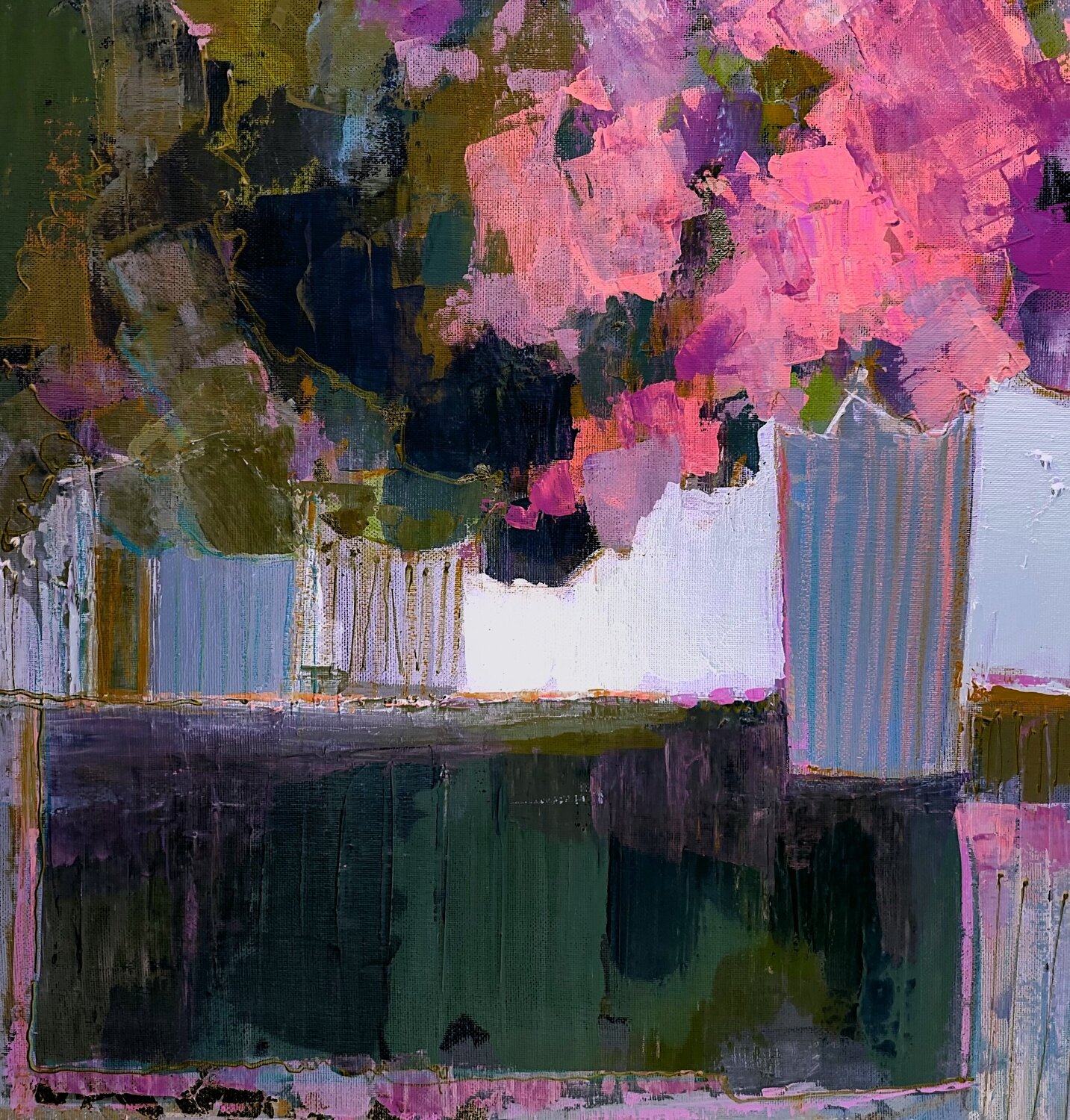 Bouquet de printemps by Joëlle Troussier (2024) : Painting Acrylic, Oil ...