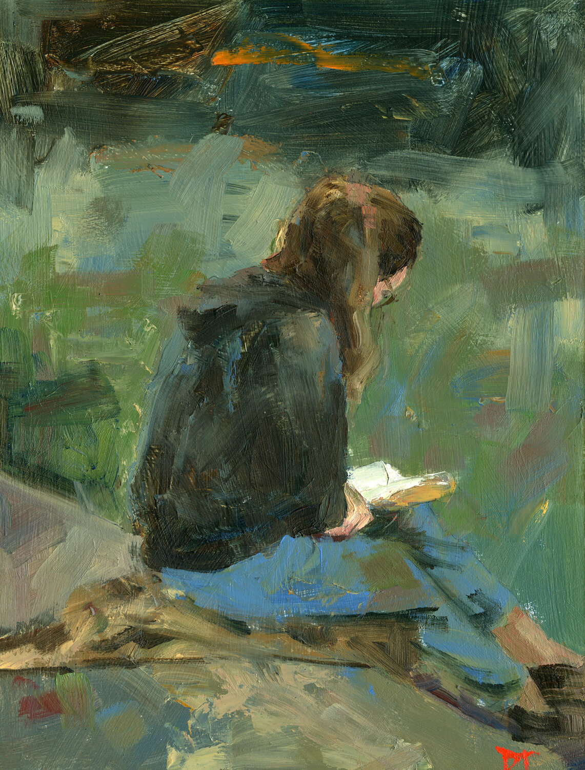 Concrete Beaches by Darren Thompson (2023) : Painting Oil on Canvas ...