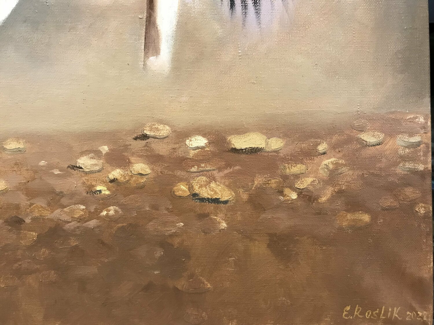 ORIGINAL OIL PAINTING "TWO ORYXES" - 120X80 CM (2022) by Evgeniya ...