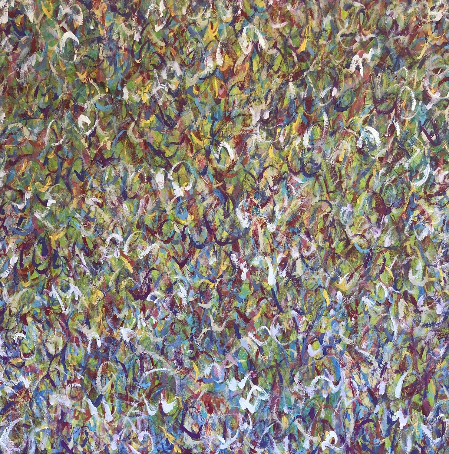 Frie Fugle by Angela Su (2023) : Painting Acrylic on Canvas - Singulart