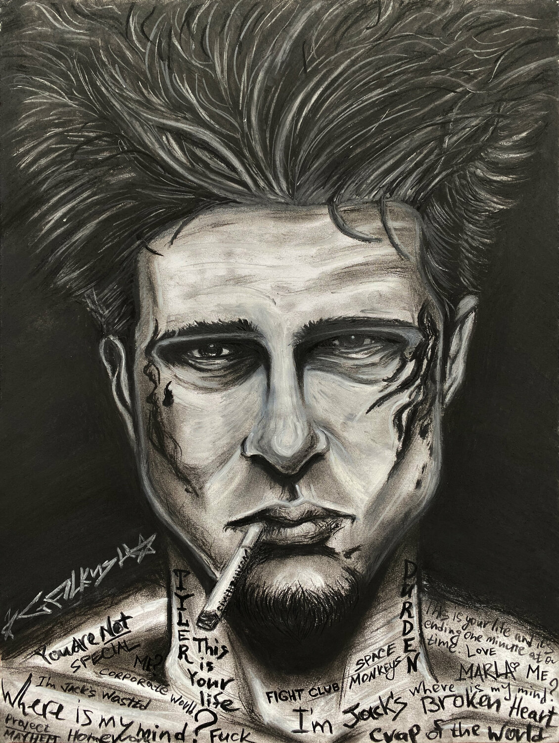 Fight Club Art Tyler Durden