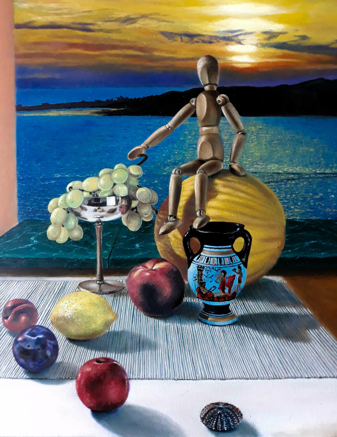 Light is inside by Angelo Lotti (2020) : Painting Oil on Canvas - Singulart