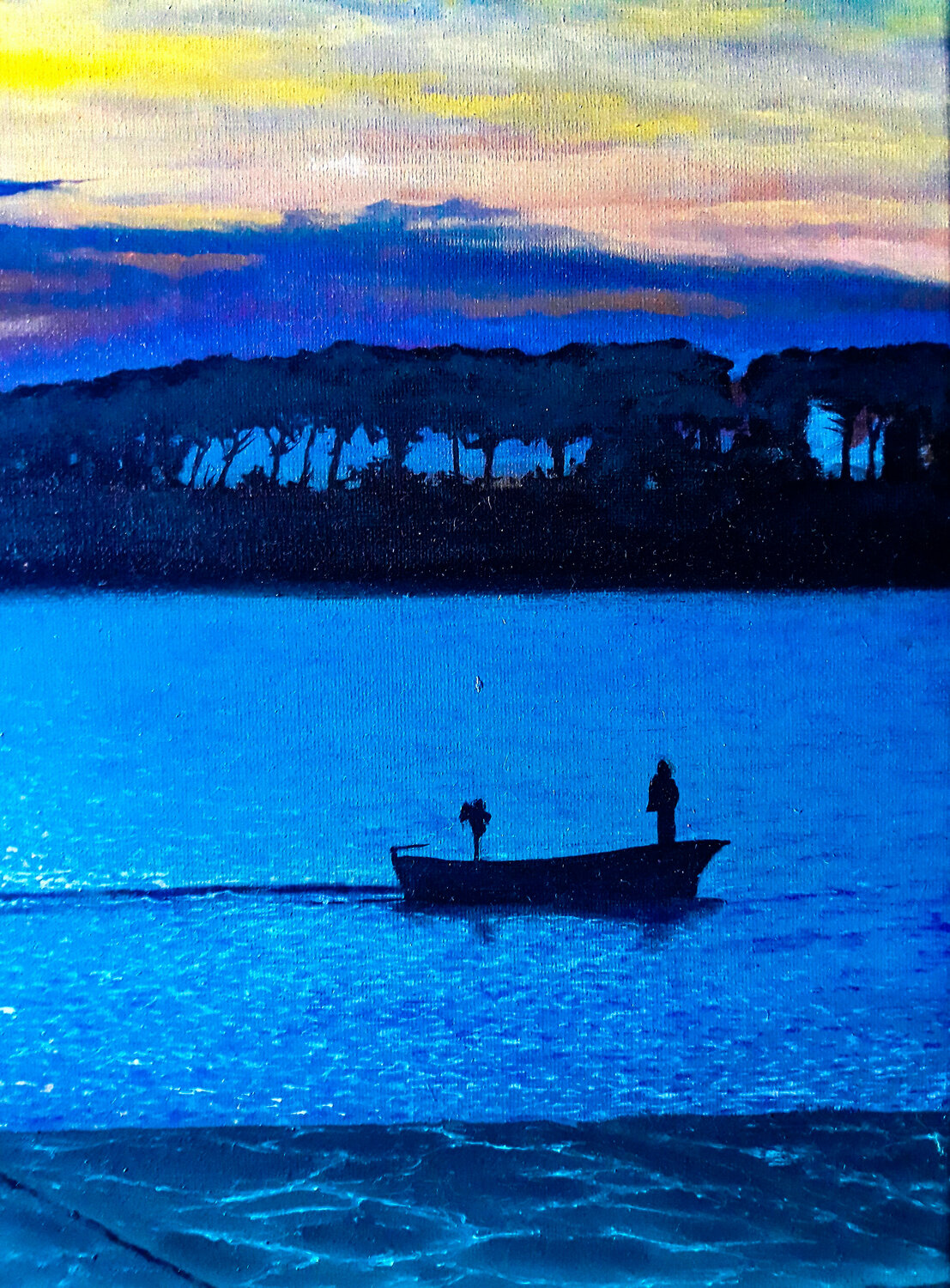 Light is inside by Angelo Lotti (2020) : Painting Oil on Canvas - Singulart