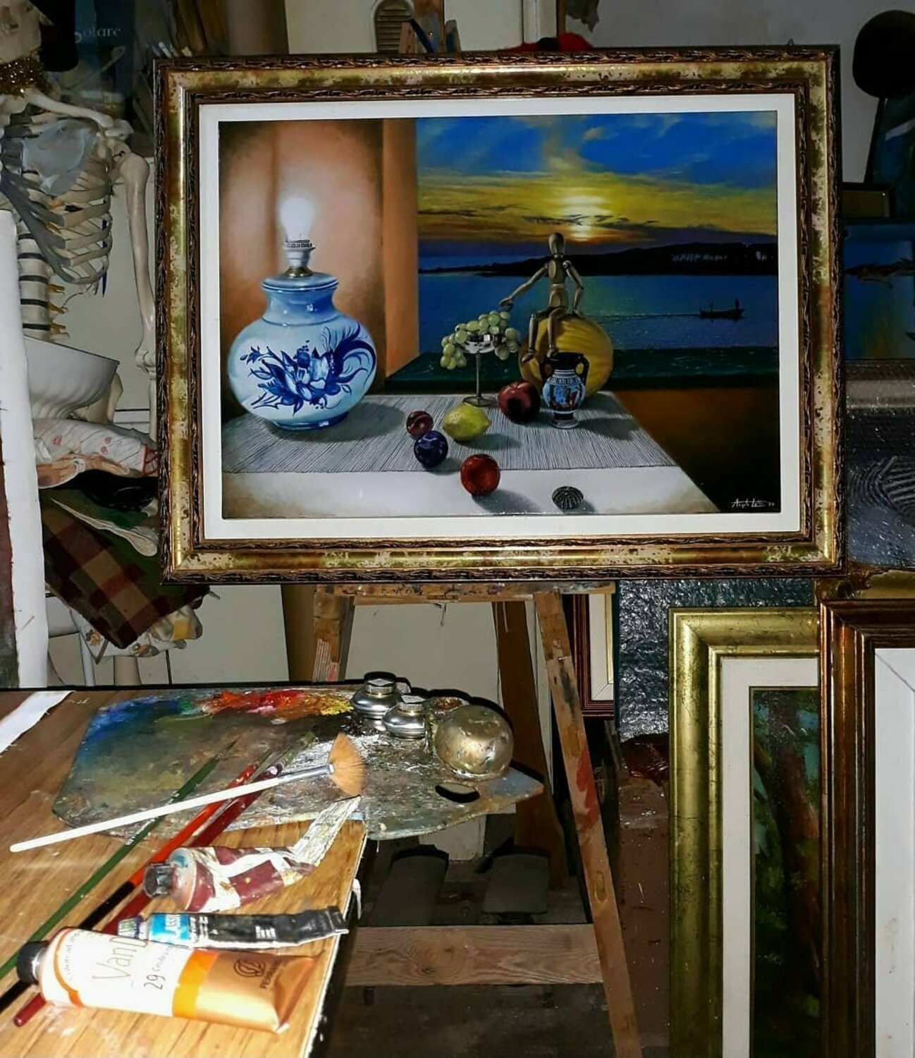 Light is inside by Angelo Lotti (2020) : Painting Oil on Canvas - Singulart